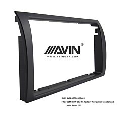On-board Monitor Widescreen Navigation Frame for BMW E53 X5-Series ...