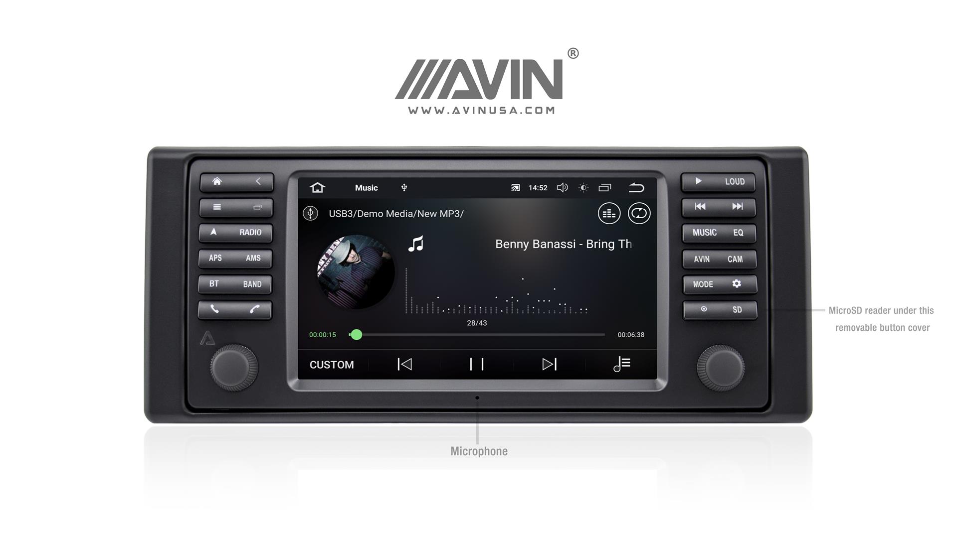 Avant 4 Multimedia Navigation System for Range Rover L322 2002 2003 2004