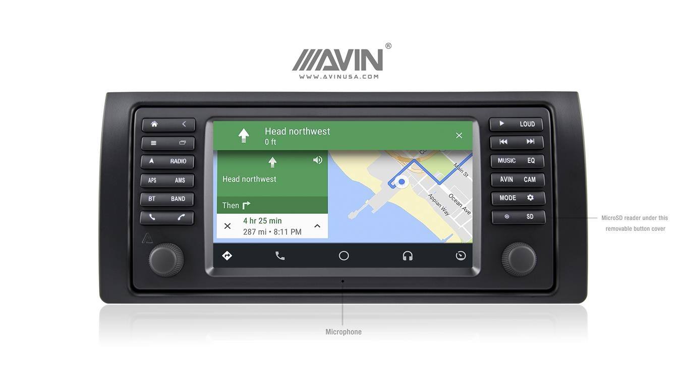 AVANT 4 Multimedia Navigation System for BMW X5 E53