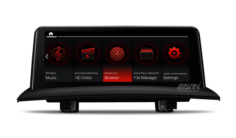 10.25 Inch AVIN Multimedia Navigation System for BMW X3 Series E83